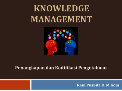 Capture And Codification Knowledge - Repository